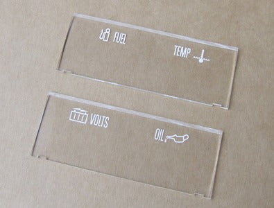 DASH LENS XA-XB SMALL GS-GT | Mustang Auto Parts Australia