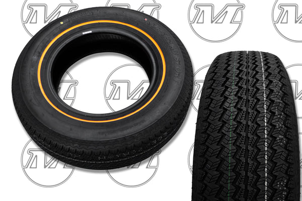 AQUATREAD REDWALL TYRE R14 | Mustang Auto Parts Australia