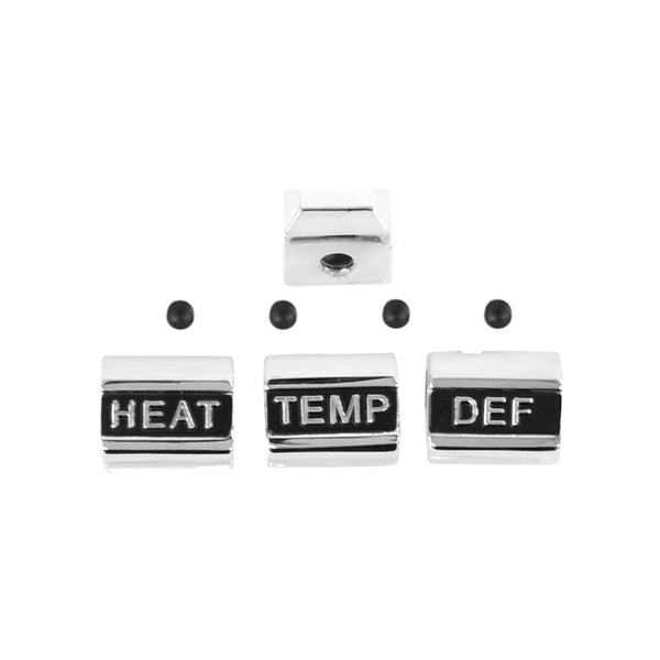 HEATER KNOBS WITHOUT AIR CONDITIONING 1967 | Mustang Auto Parts Australia