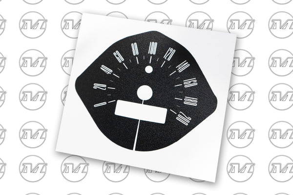 SPEEDO DECAL KMS 1966 120MPH | Mustang Auto Parts Australia