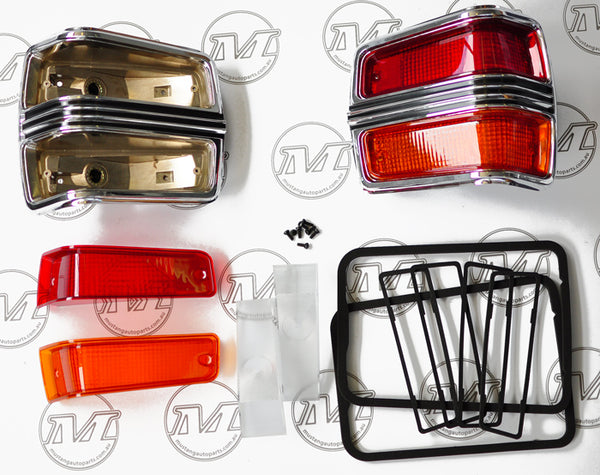 TAIL LIGHT ASSEMBLY XY CHROME - Discontinued | Mustang Auto Parts Australia