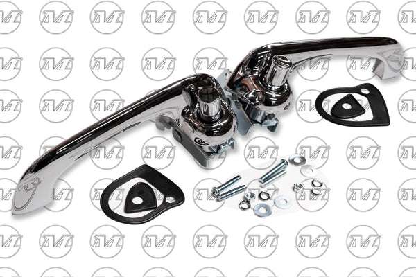 DOOR HANDLES EXTERIOR 1965-1966 & 1969-1970 | Mustang Auto Parts Australia