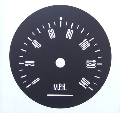 SPEEDO DECAL 140 MPH | Mustang Auto Parts Australia