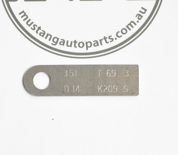 ENGINE ID TAG K209-S | Mustang Auto Parts Australia